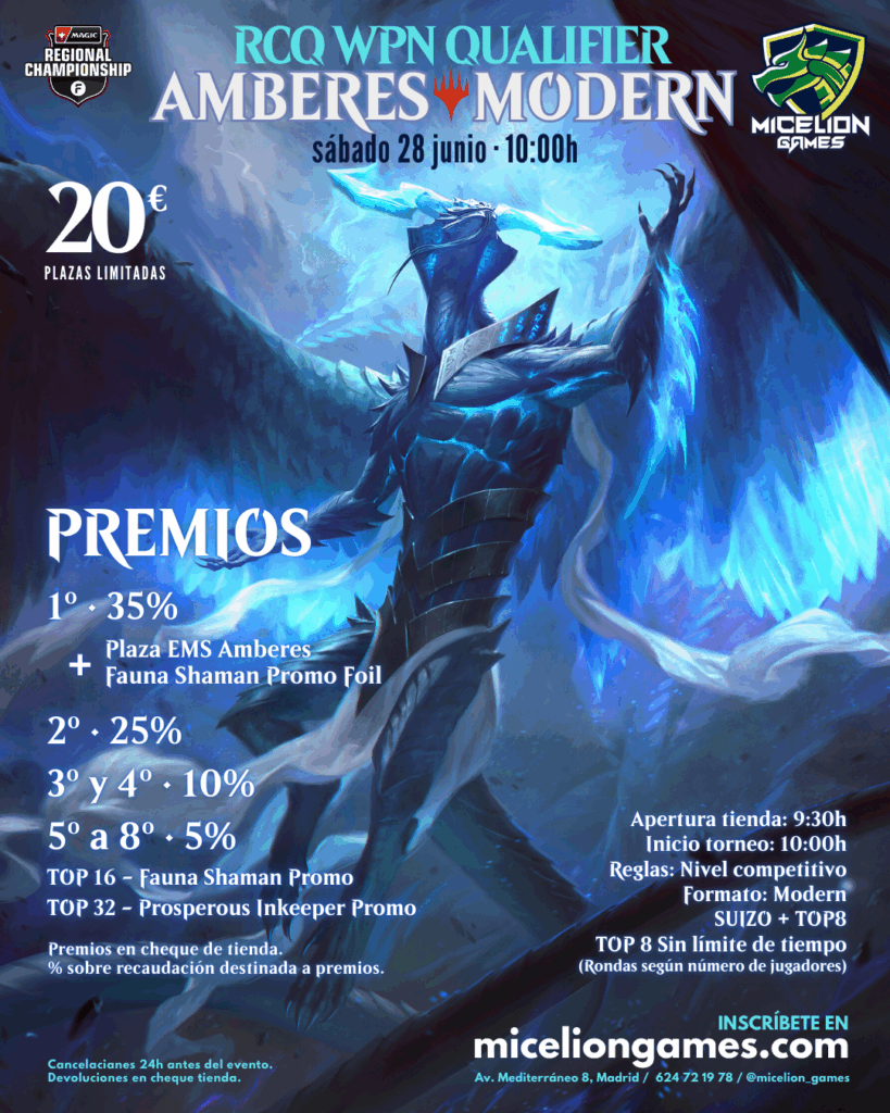 Inscripción RCQ Modern Amberes 28 junio | Micelion Games