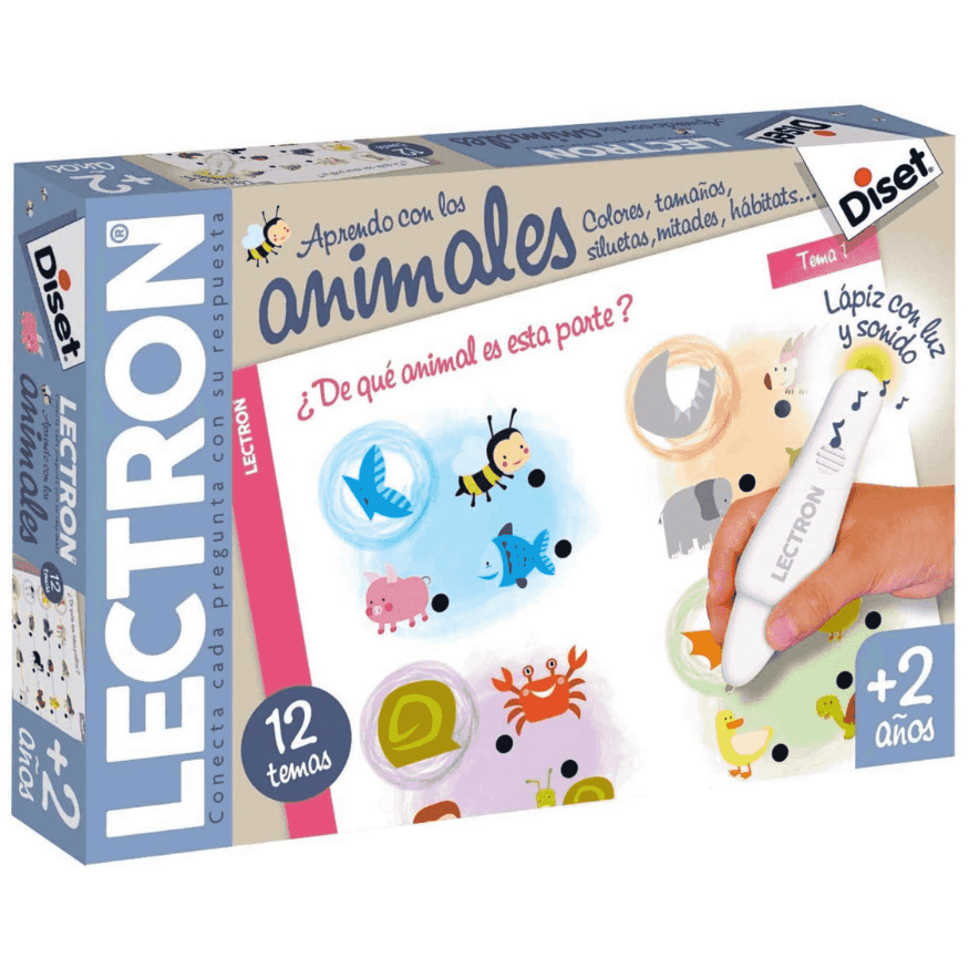 LECTRON- Aprende con los animales- DISET | Micelion Games