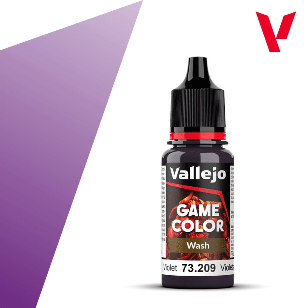 GAME COLOR WASH- VALLEJO-73.209- Violeta | Micelion Games